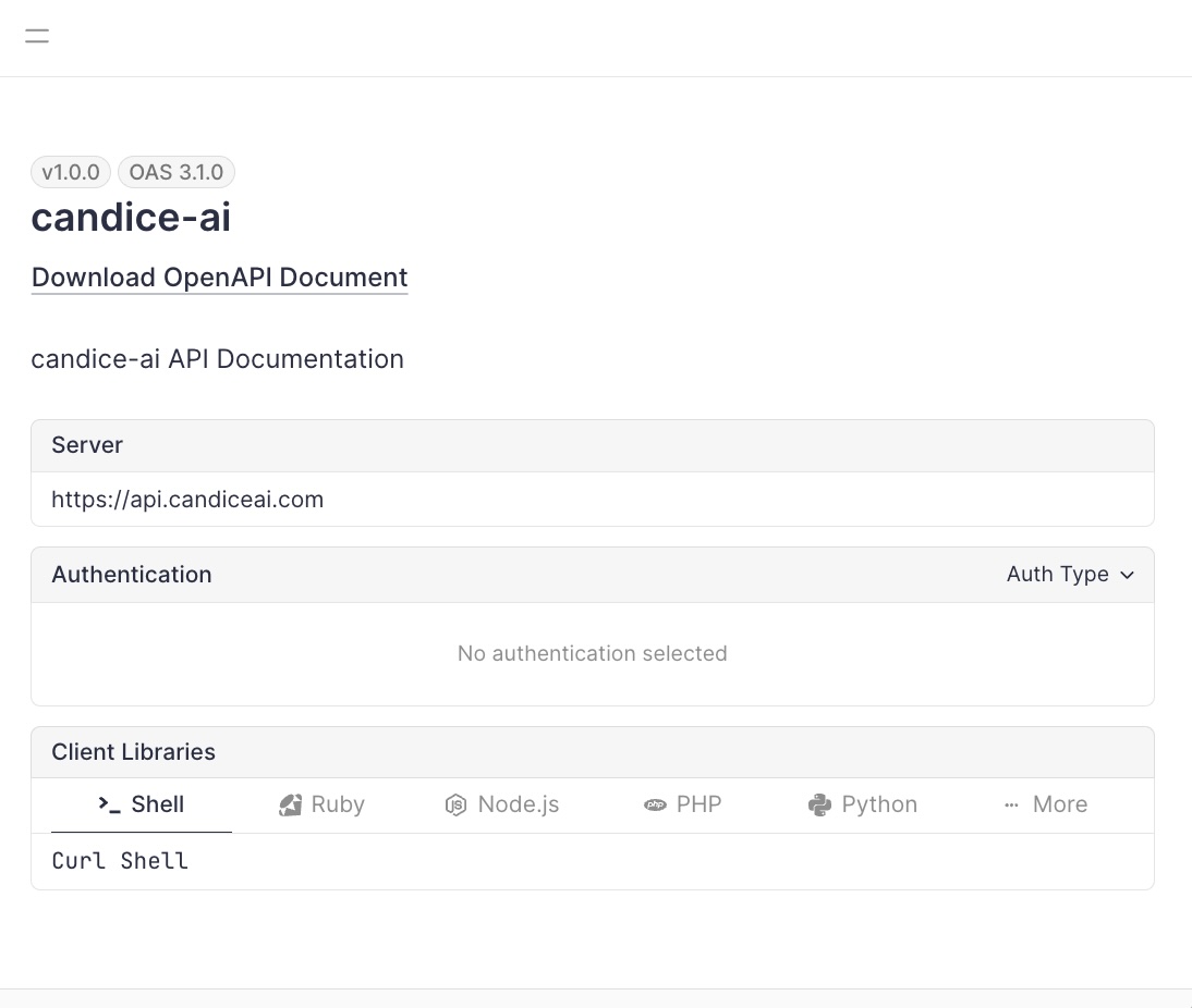 Candice AI - Document Intelligence Platform